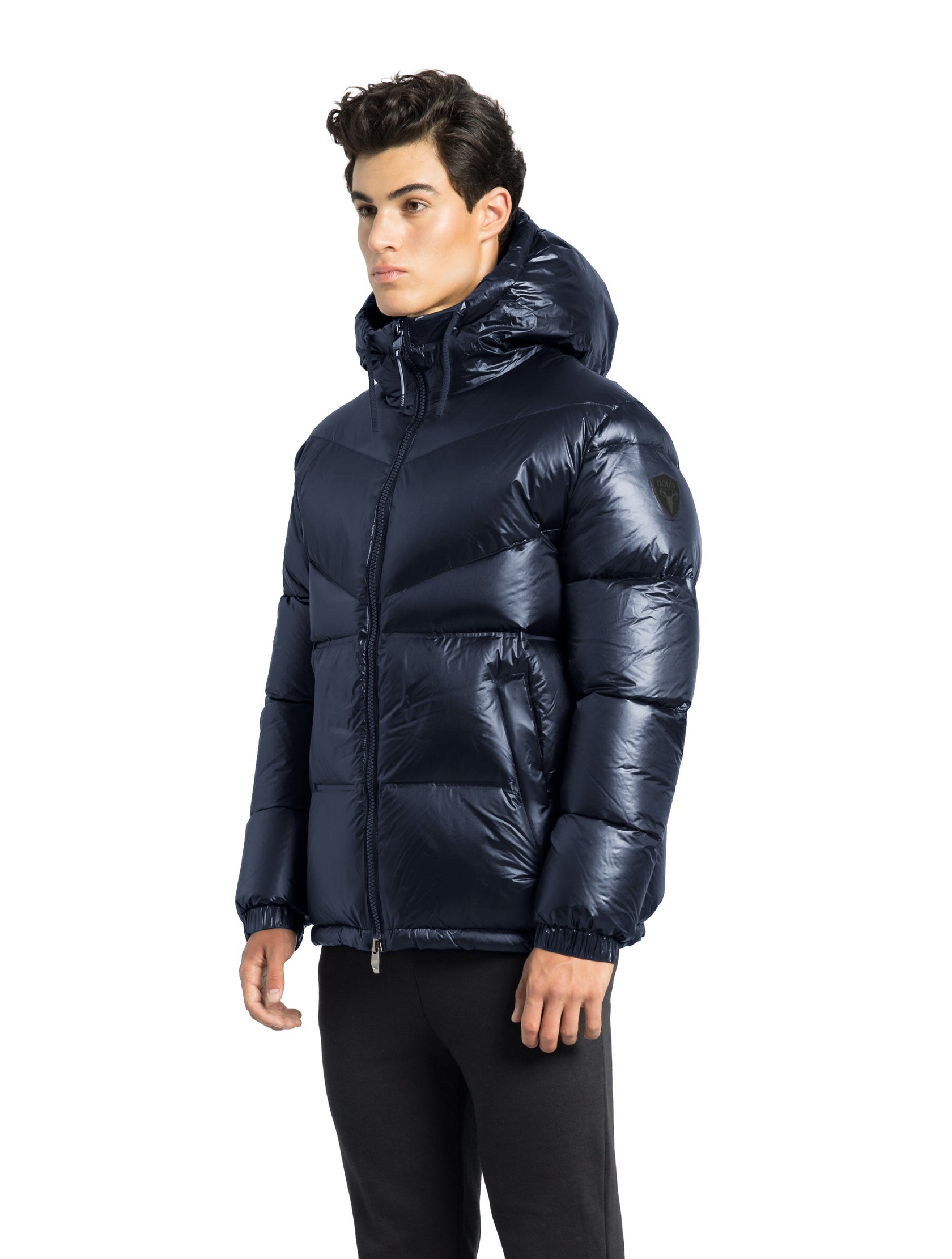 Dyna Men's Chevron Quilted Puffer Jacket – Nobis - US